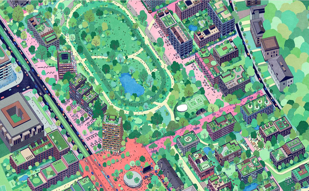Stadepark Mixed-use Masterplan - Systematica