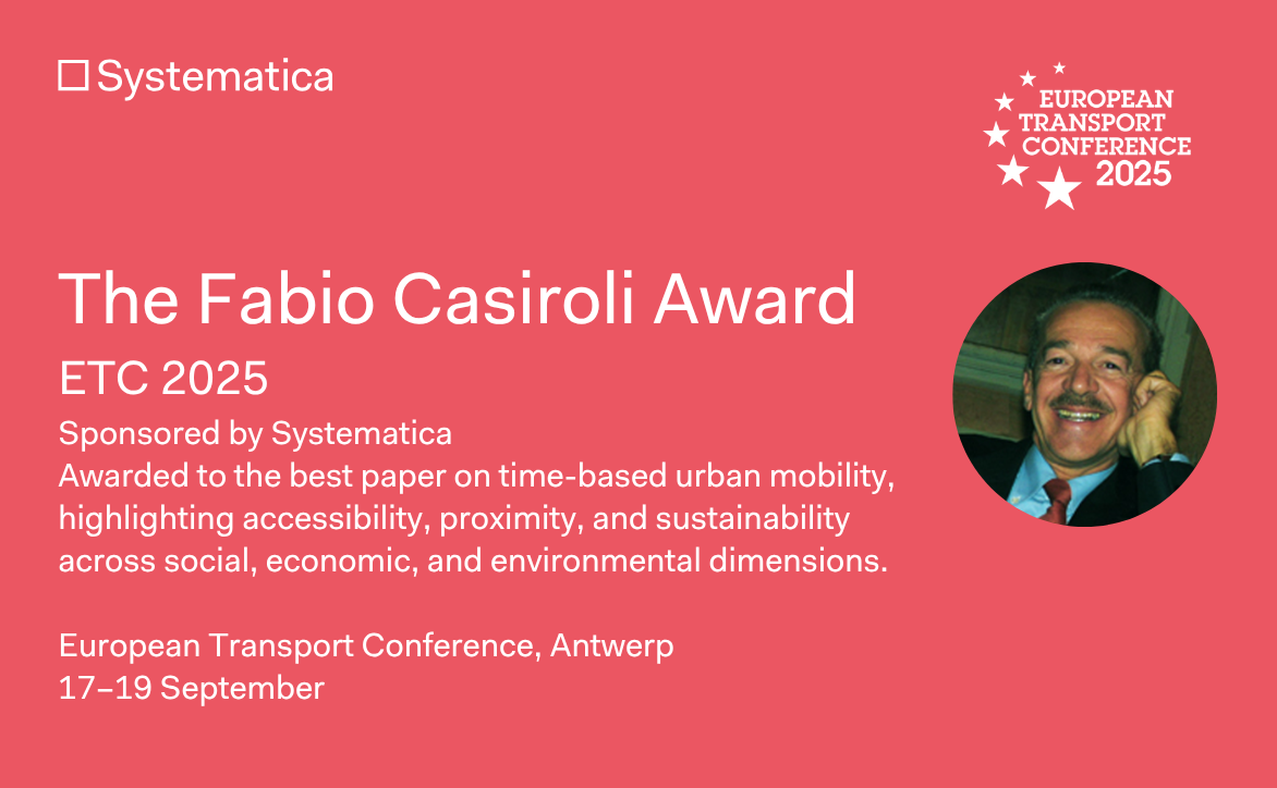Honoring Visionary Urban Planning: The Fabio Casiroli Award - Systematica